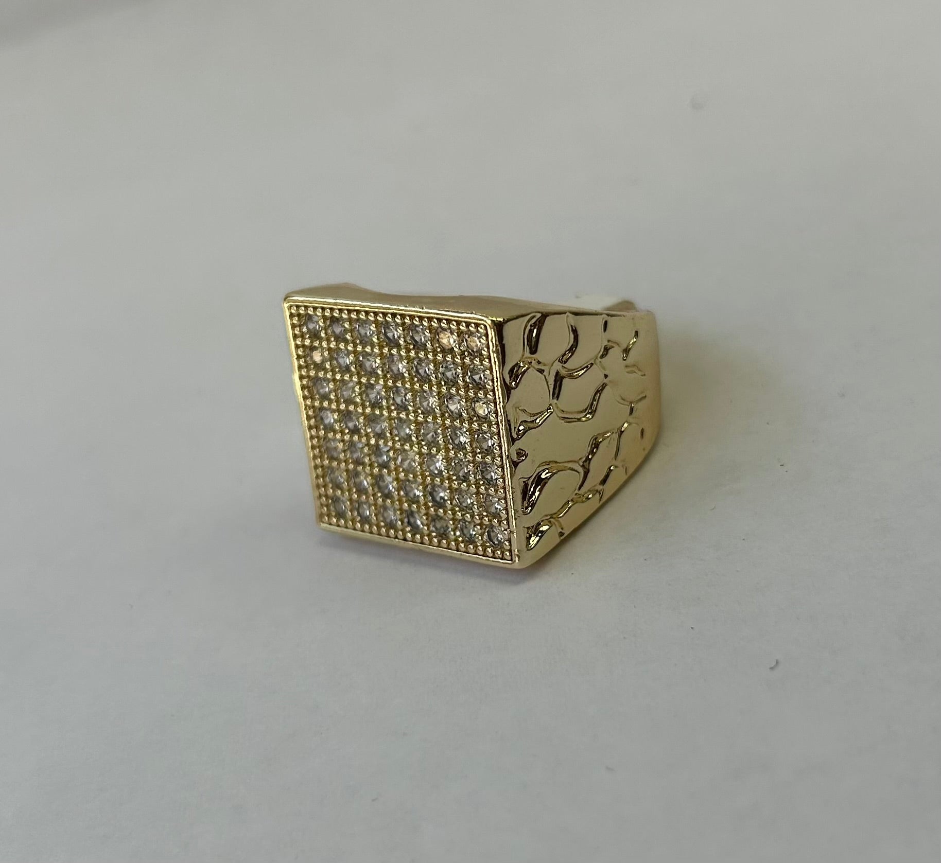 Square nugget Ring – J Liquidation