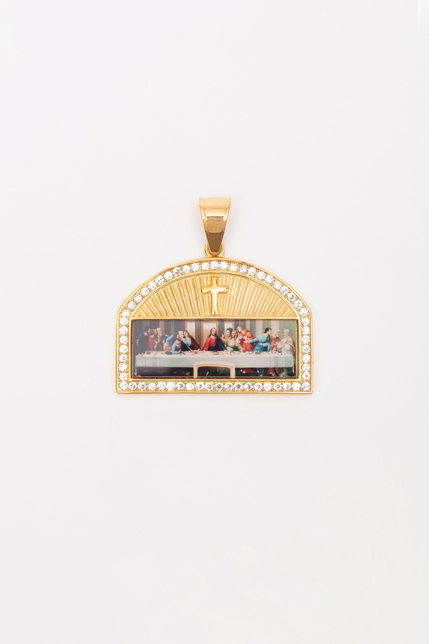 Last Supper Ultima Cena Pendant, Color – J Liquidation