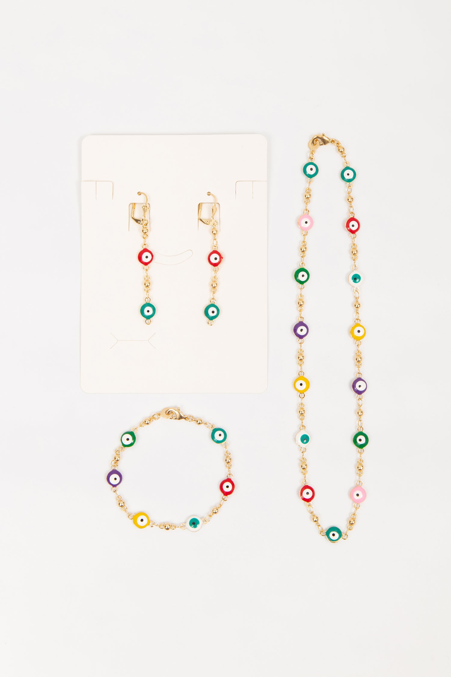 Evil Eye Set Multi 4pcs – J Liquidation